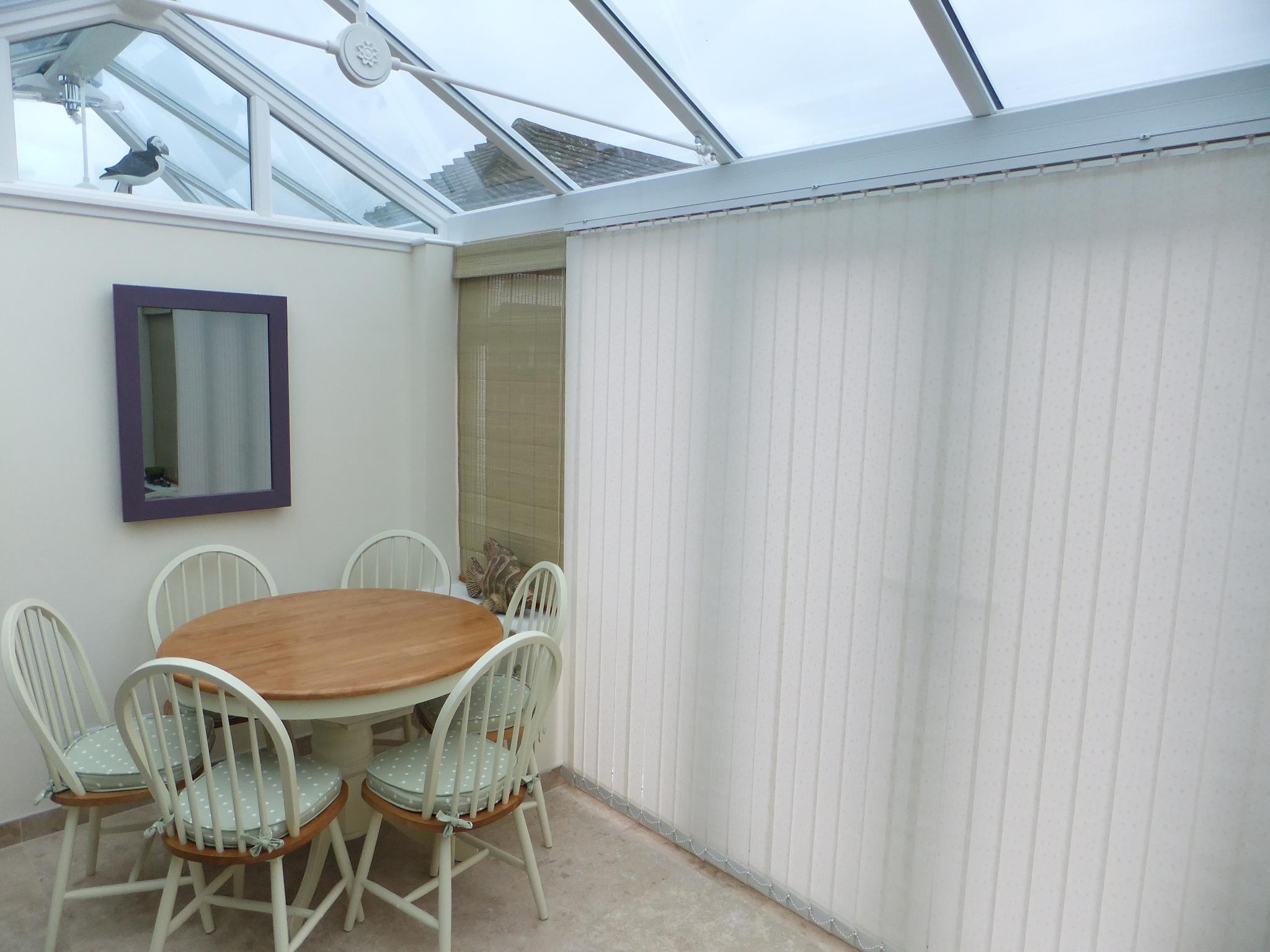 Vertical blinds made to measure at Falcon Fabrics Chichester