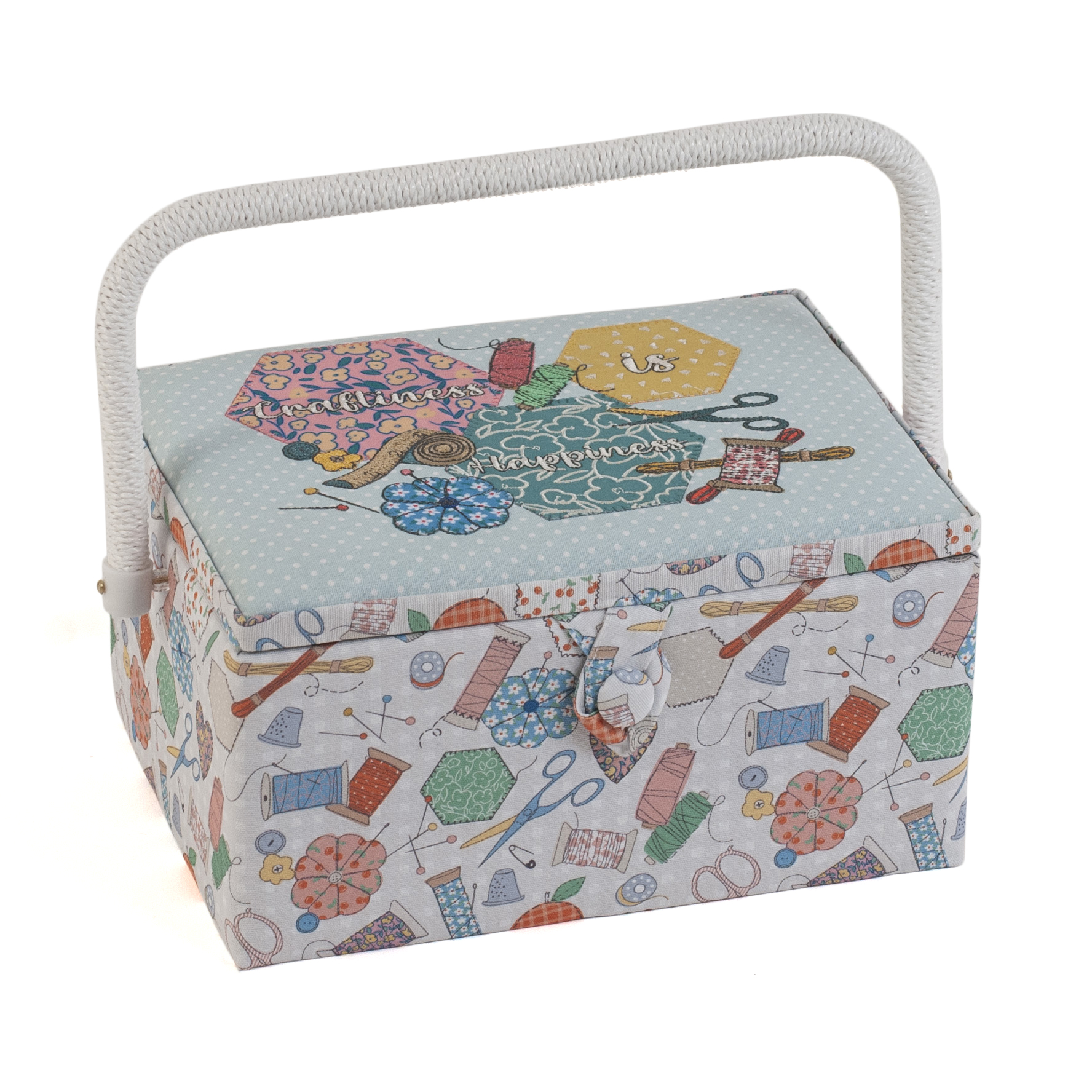 Embroidered Sewing Boxes