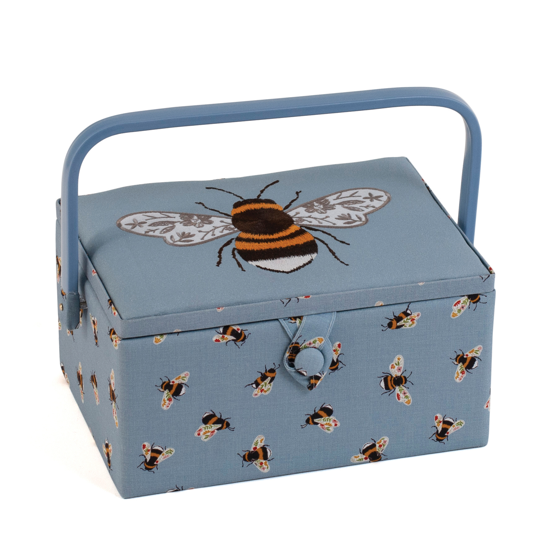Embroidered Sewing Boxes